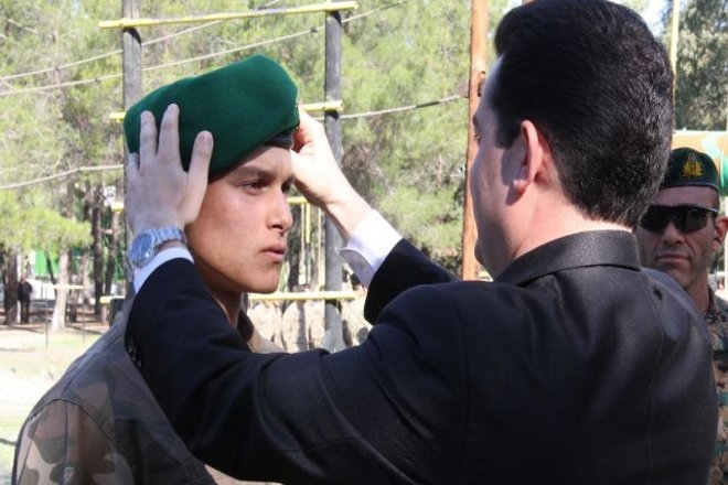 Τελετή Απονομής Πράσινου Μπερέ σε Καταδρομείς της Εθνικής Φρουράς ...