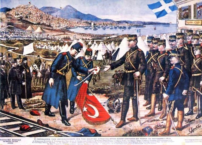 Η απελευθέρωση της Θεσσαλονίκης και η είσοδος του Ελληνικού Στρατού ...