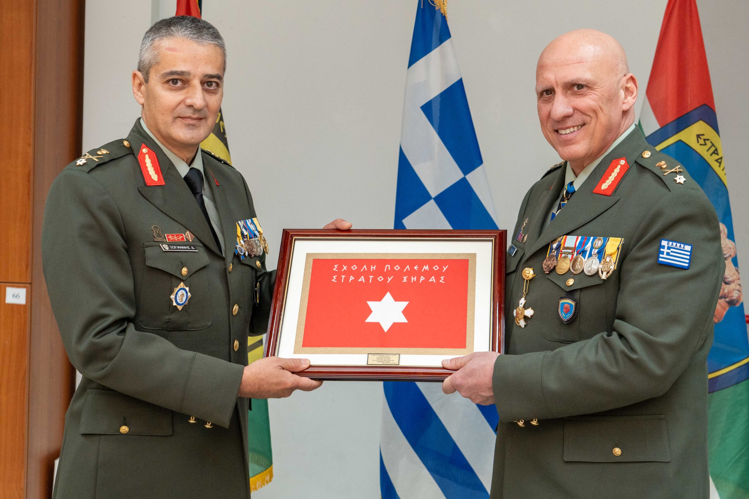 Αλλαγή σκυτάλης στη διοίκηση της Σχολής Πολέμου Στρατού Ξηράς - Defenceline