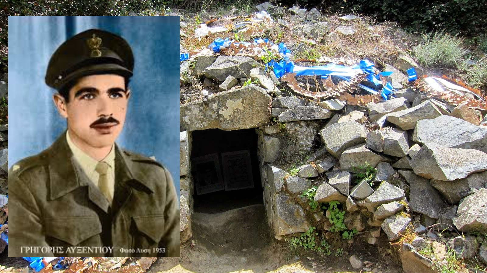 Γρηγόρης Αυξεντίου: Η ζωή, η δράση και η θυσία του «Σταυραετού του ...