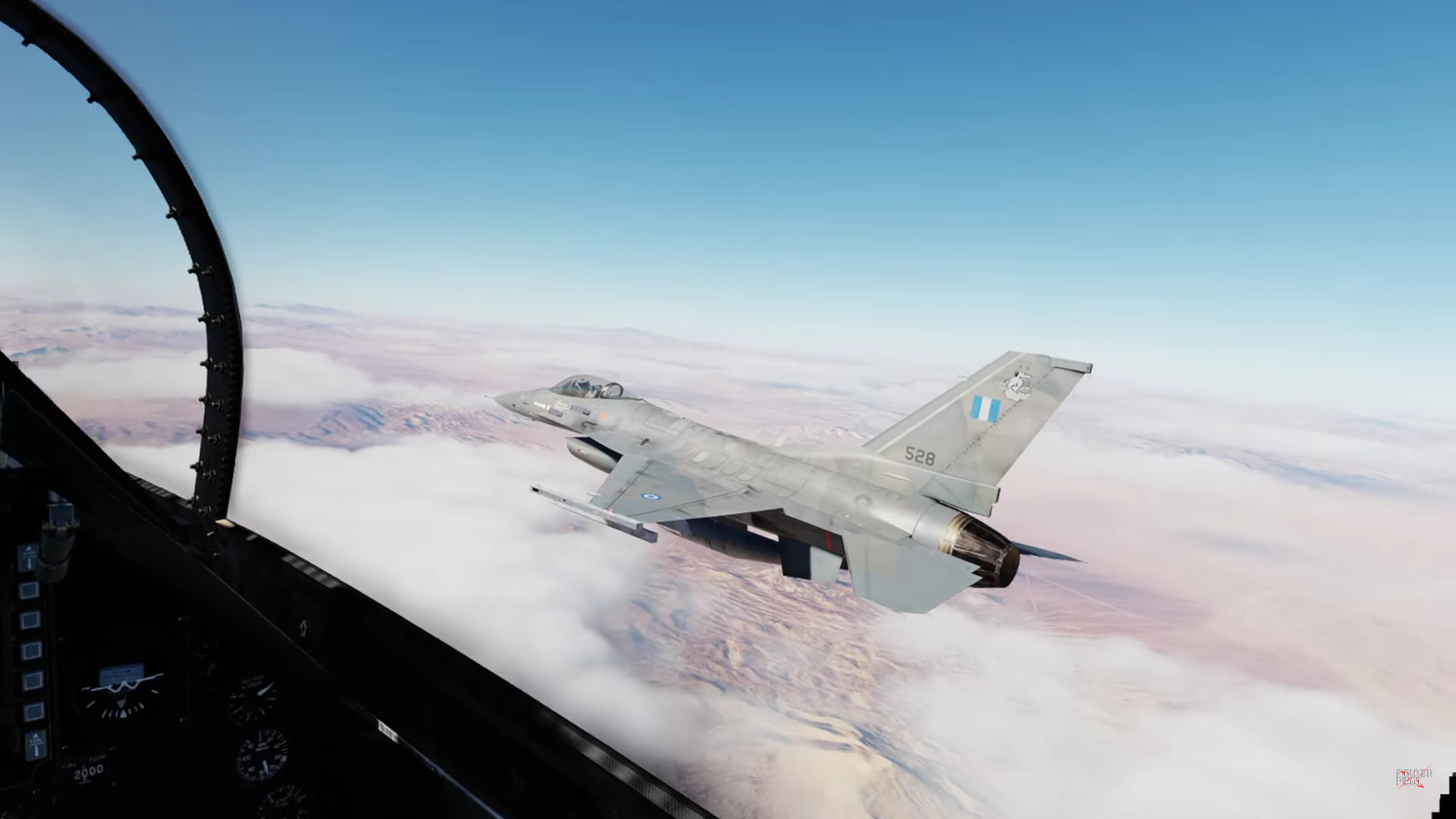 Fighter Pilot X - Fingerip formation F-16D: Εκπαίδευση στον κλειστό σχηματισμό - Defenceline