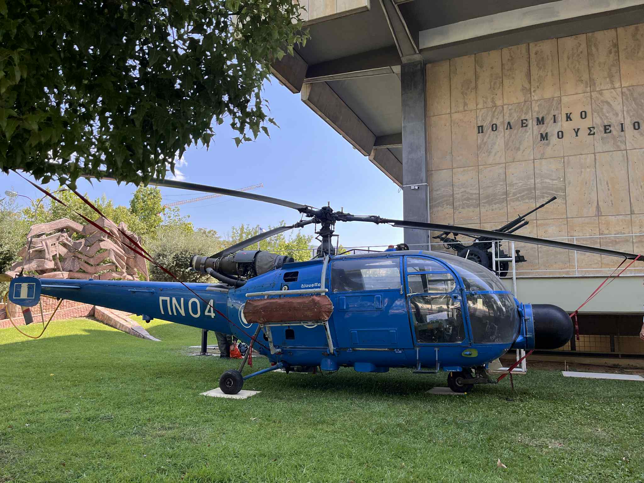 Ένα SA 319 Alouette III του ΠΝ στο Πολεμικό Μουσείο (ΦΩΤΟ - ΒΙΝΤΕΟ ...